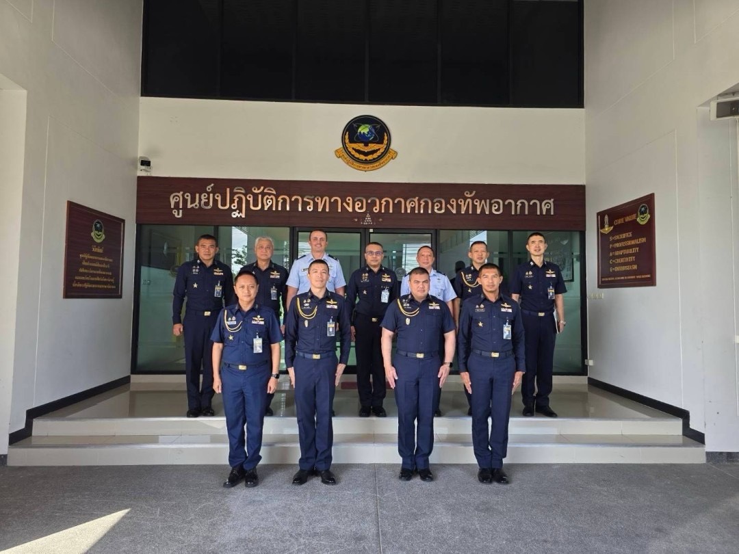 ศูนย์ปฏิบัติการทางอวกาศกองทัพอากาศ ให้การต้อนรับคณะ JUSMAGTHAI | My Website